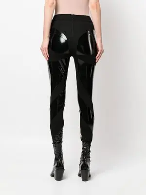 Philipp Plein Contrasting Panel Leggings