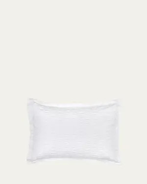 MATOUK Boudoir Sham - White