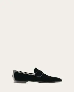 Magnanni Jasper Velvet Loafers