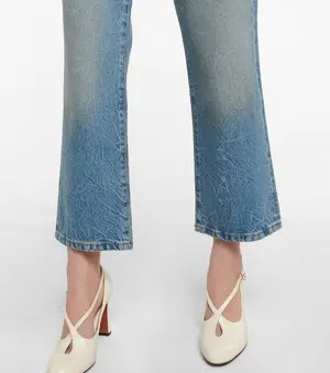 Victoria Beckham High-rise Cropped Jeans