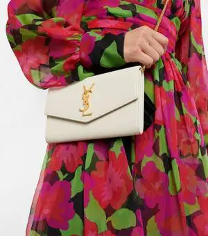 Saint Laurent Uptown Leather Shoulder Bag