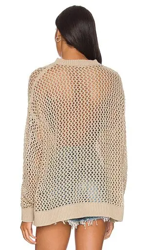 Beach Riot Hilary Crochet Sweater
