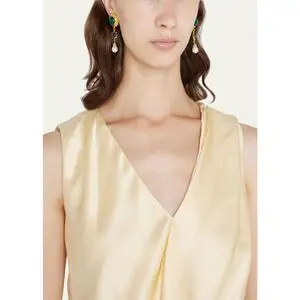 BEN-AMUN Stone Clip-on Earrings