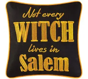 C&F HOME Not Every Witch Lives Pillow - One-color