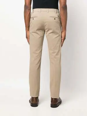 Canali Slim-cut Off-centre Pantalón