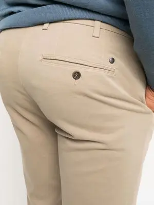 Canali Slim-cut Off-centre Pantalón