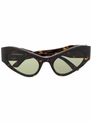 Balenciaga Tortoiseshell Cat-eye Sunglasses