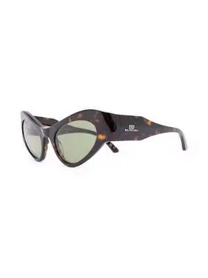 Balenciaga Tortoiseshell Cat-eye Sunglasses