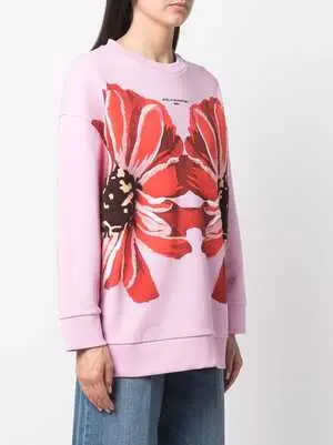 Stella McCartney Floral Print Sweatshirt