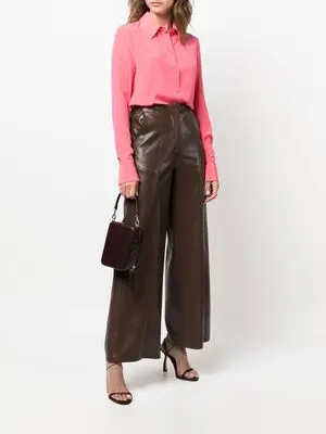 Stella McCartney Long-sleeve Silk Shirt