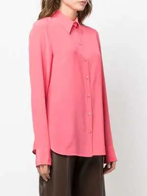 Stella McCartney Long-sleeve Silk Shirt