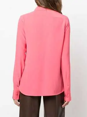 Stella McCartney Long-sleeve Silk Shirt