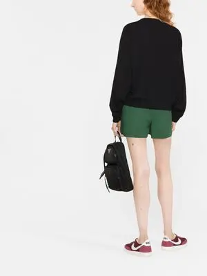 Elisabetta Franchi Embossed Logo Crew-neck Sweatshirt