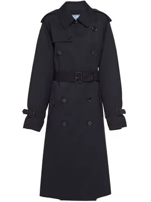 Prada Double-breasted Trench Coat