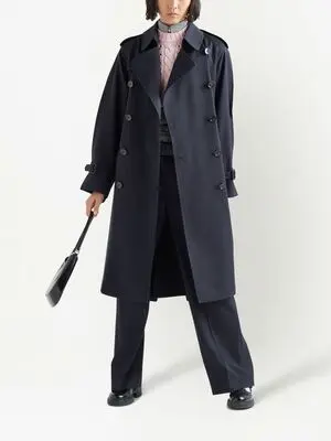 Prada Double-breasted Trench Coat
