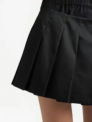 Prada Re-nylon Pleated Miniskirt