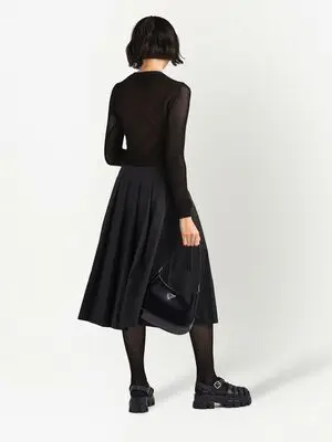 Prada Re-nylon Pleated Skirt