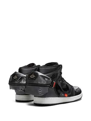 JORDAN Air 1 High Og Stash Sneakers - Black