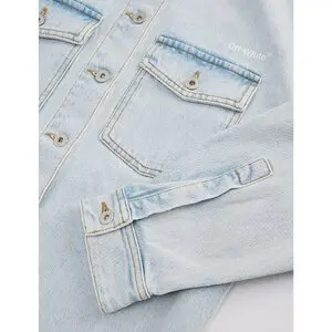 Off-White Diag Logo-print Oversized-fit Denim Shirt