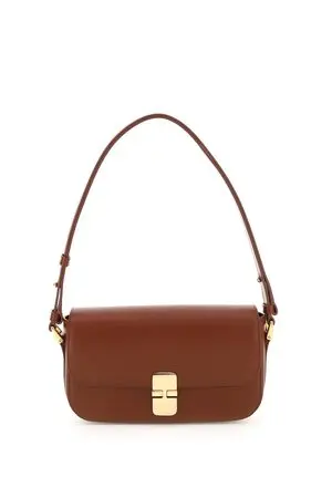 A.p.c. A.P.C. GRACE BAGUETTE BAG - Brown
