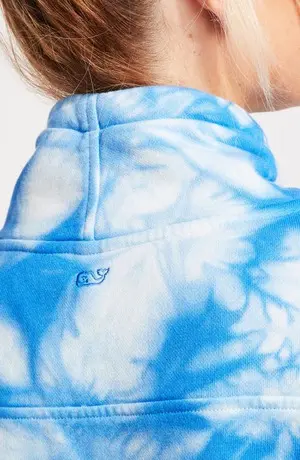 Vineyard Vines Tie Dye Funnel Neck Pullover