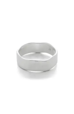 Monica Vinader Siren Muse Band Ring - Sterling Silver