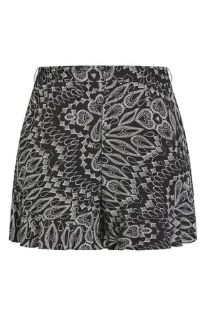 City Chic Tie Waist Shorts