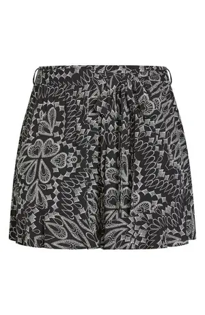 City Chic Tie Waist Shorts