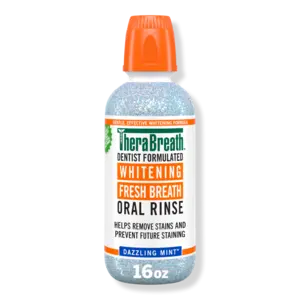 THERABREATH Whitening Fresh Breath Oral Rinse Dazzling Mint - One-color