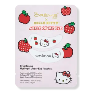 THE CREME SHOP Hello Kitty Apple Of My Eye Brightening Hydrogel Under Eye Patches - One-color