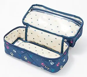 LUG Quilted Xl Stowaway Cosmetic Case