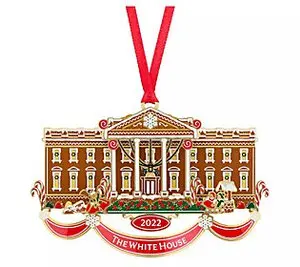 THE WHITE HOUSE HISTORICAL ASSOCIATION The Official 2022 White House Christmas Ornamen T - One-color