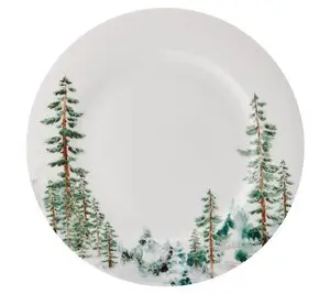 MIKASA Watercolor Forest 16-piece Dinnerware Se
