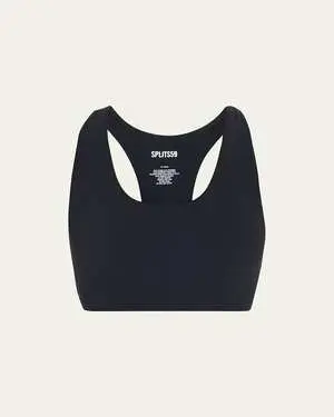 Splits59 Sara Airweight Sports Bra - Black
