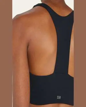 Splits59 Sara Airweight Sports Bra - Black