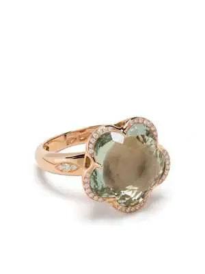 Pasquale Bruni 18kt Rose Gold Bon Ton Dolce Vita Diamond Ring - Pink