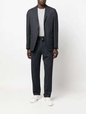 Etro Pinstripe-pattern Single Breasted Suit