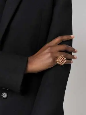SWAROVSKI Curiosa Cocktail Ring - Gold