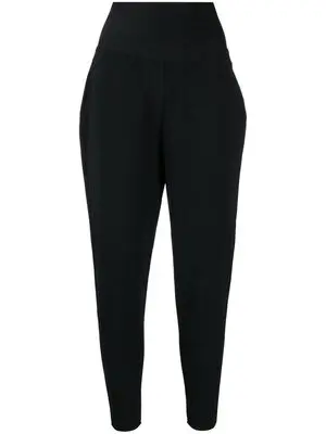 Stella McCartney Tapered Cropped Trousers - Black