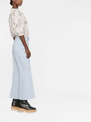 Stella McCartney Cropped Tailored-cut Trousers