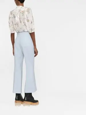 Stella McCartney Cropped Tailored-cut Trousers