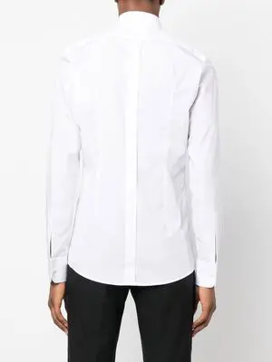 Dolce & Gabbana Dart-detail Cotton Shirt - White