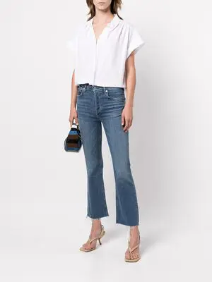 Citizens Of Humanity Raw-cut Hem Denim Jeans