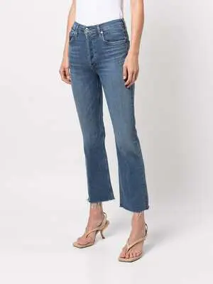 Citizens Of Humanity Raw-cut Hem Denim Jeans