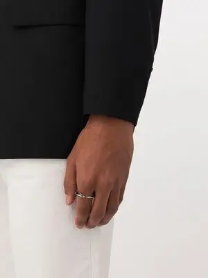 SHAUN LEANE Sabre Deco Ring - Silver