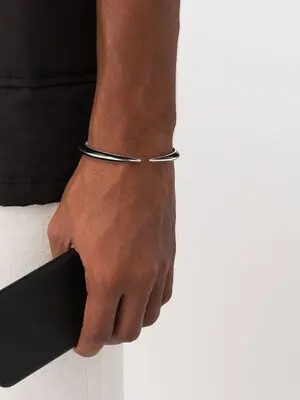 SHAUN LEANE Sabre Deco Sterling Cuff Bracelet - Silver