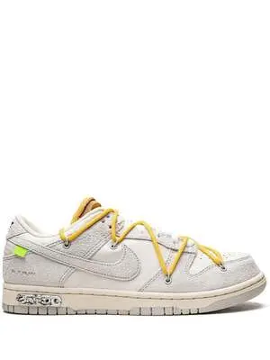 Nike X Off White Dunk Low Lot 39 Sneakers - Neutrals