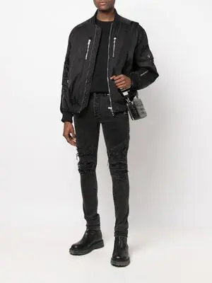 Balmain Raw-cut Skinny Jeans