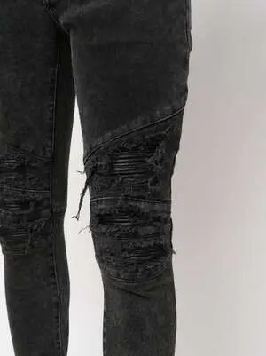 Balmain Raw-cut Skinny Jeans