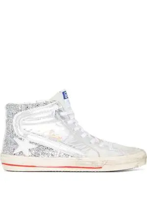 GOLDEN GOOSE Logo-patch Lace-up Sneakers